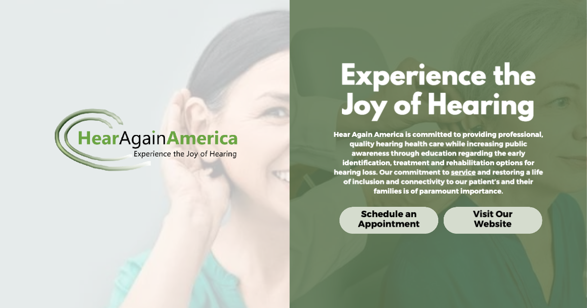 Hear Again America LANDING PAGE
